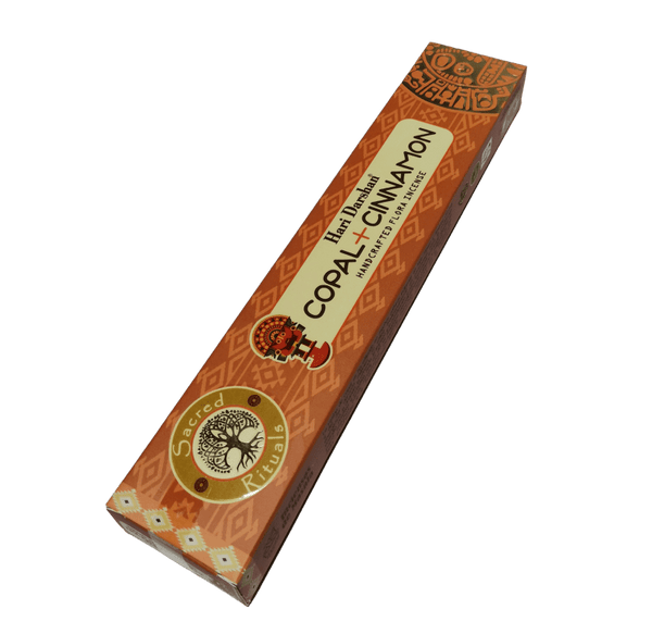 Copal & Cinnamon Incense Sticks - Sacred Rituals - Hari Darshan ...