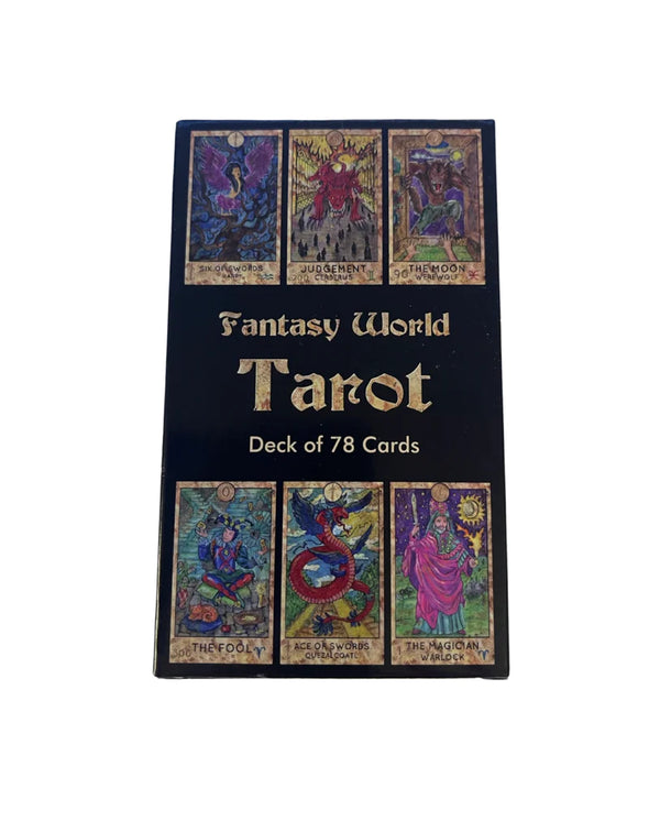 Fantasy World Tarot Cards - Deck of 78 - Shamanic Rain Lifestyle