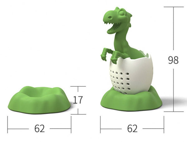 Tea - Dinosaur Tea infuser - Shamanic Rain Lifestyle